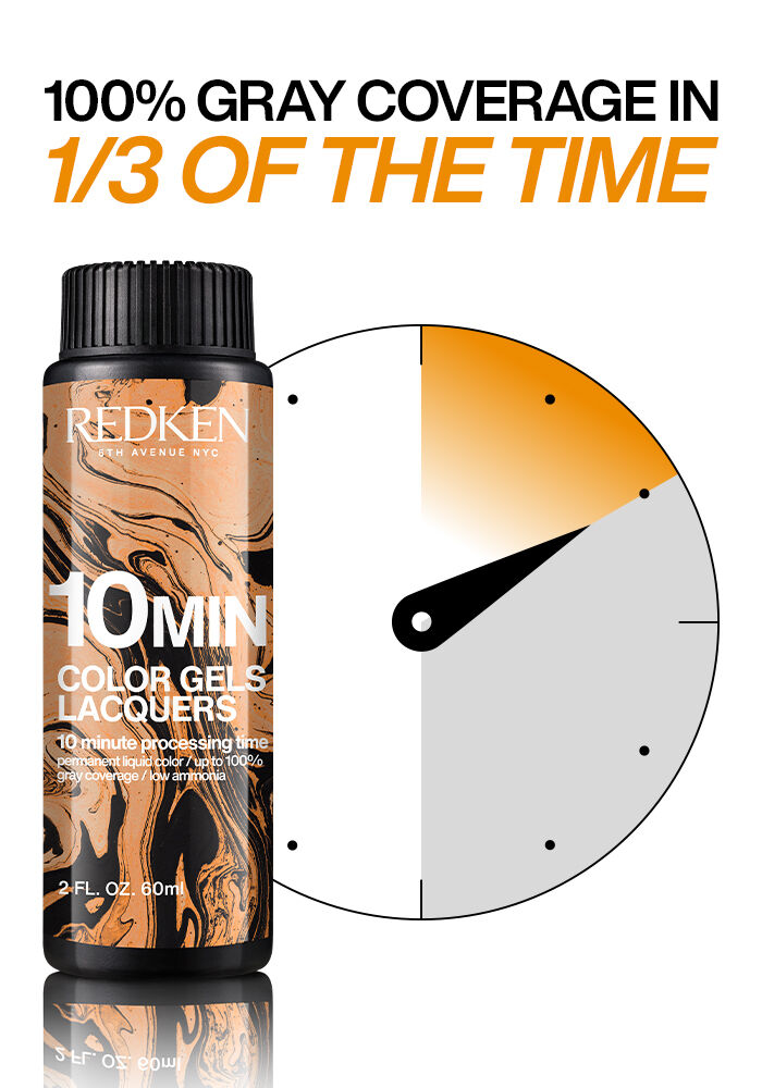 Redken Color Gels Lacquers 10 Minute Express Liquid Permanent Color