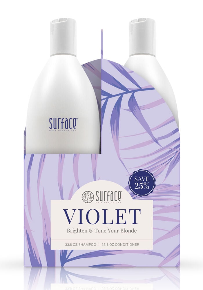 Surface Pure Blonde Violet Liter Duo