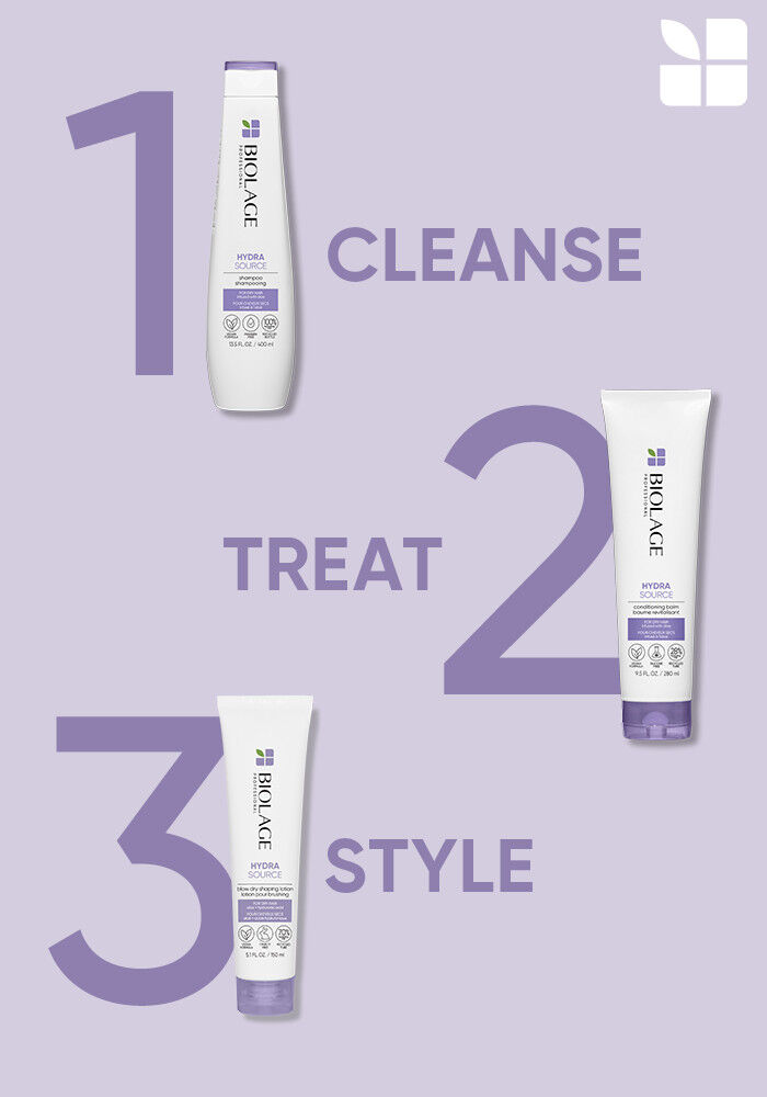 Biolage Hydra Source Blow Dry Shaping Lotion | SalonCentric