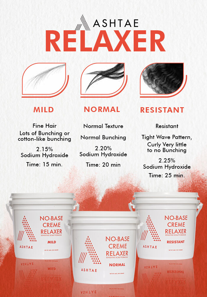 Ashtae No-Base Creme Relaxer-Normal