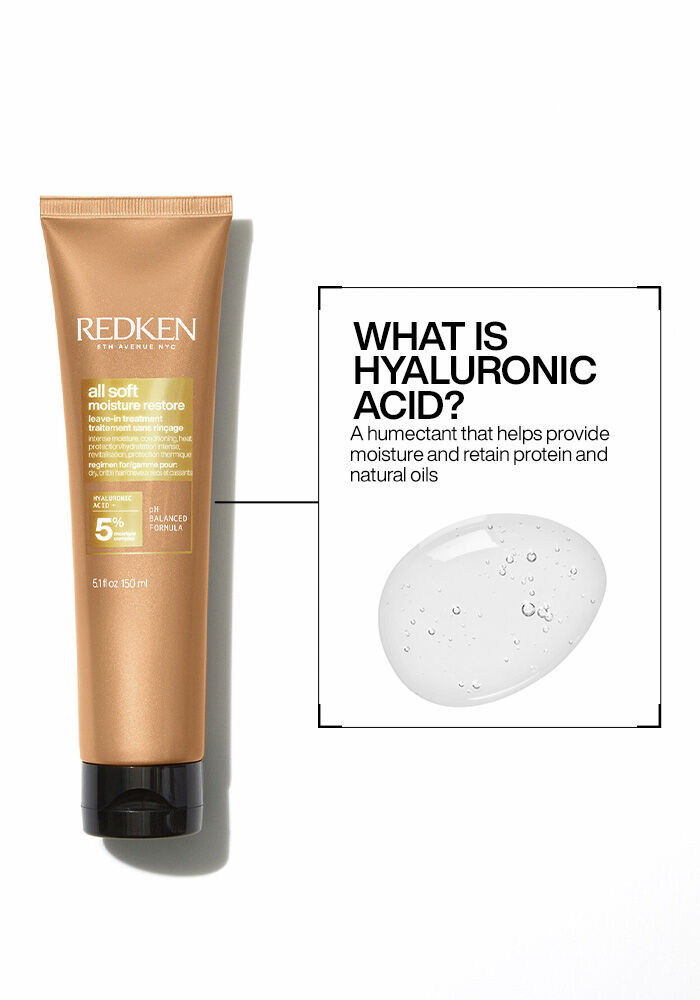 Redken All Soft Moisture Restore Leave-In Treatment with Hyaluronic Acid
