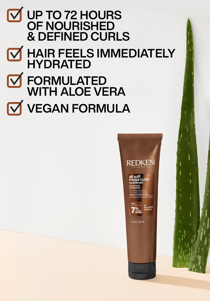Redken All Soft Mega Curls Hydramelt Leave In Conditioner for Curly Hair