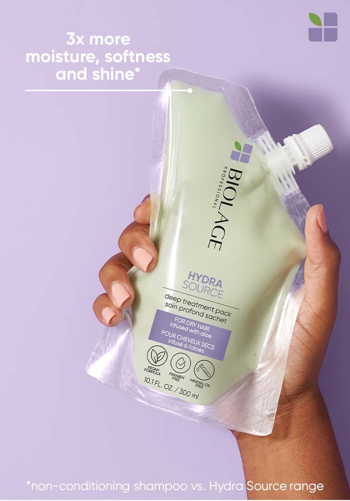 Biolage Hydra Source Deep Treatment Pack for Dry Hair | SalonCentric
