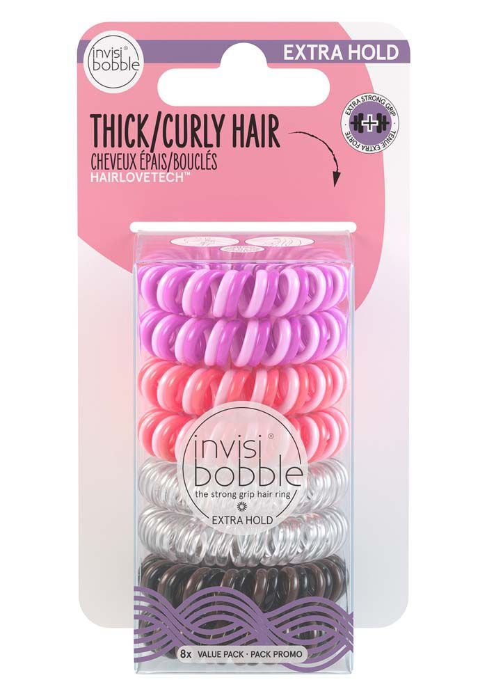 invisibobble EXTRA HOLD Color Control (8 pc)