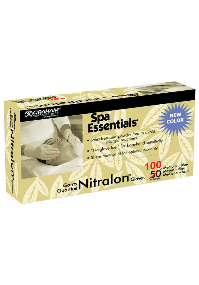Graham Beauty Spa Essentials® Nitralon Gloves - 100 ct.