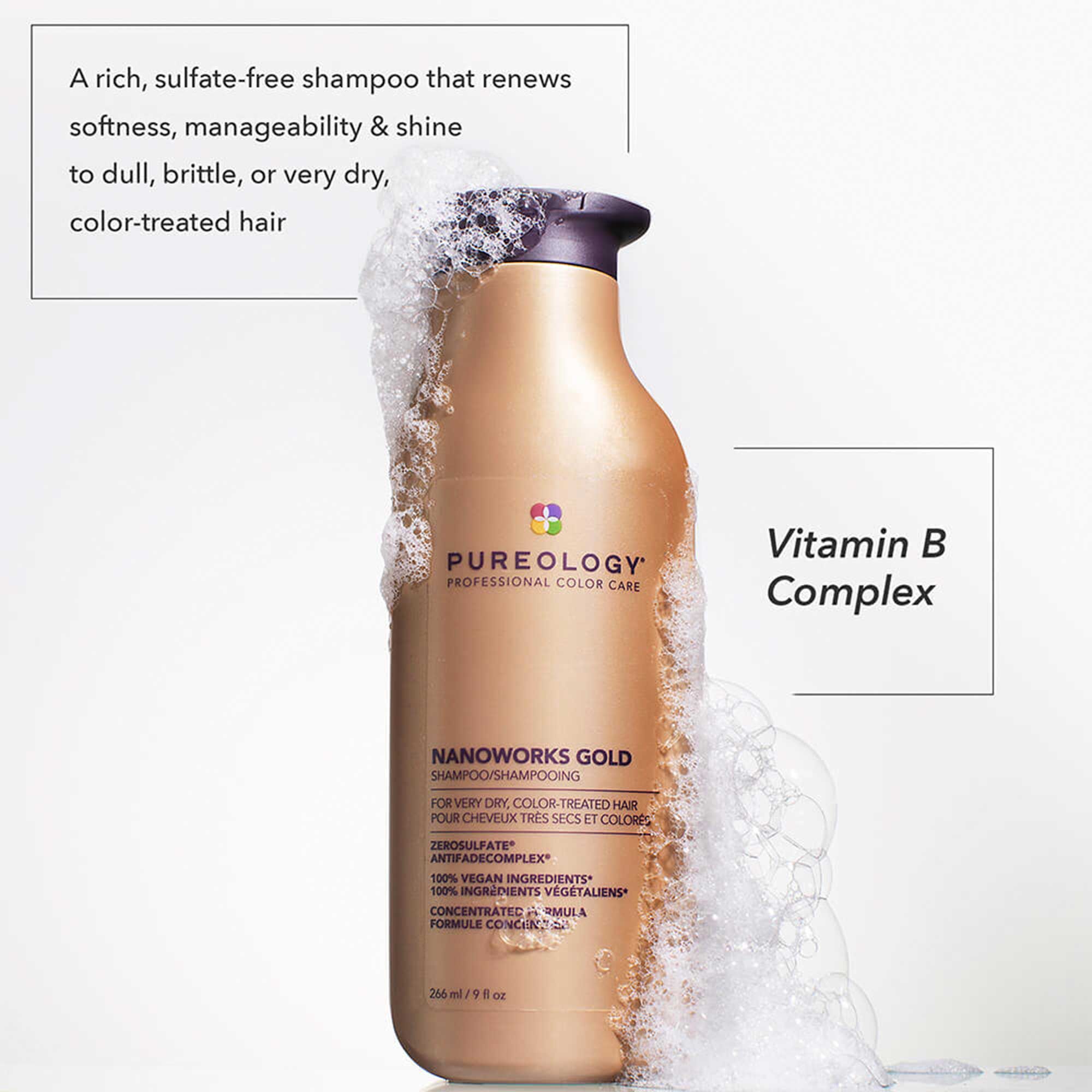 Pureology Nanoworks Gold Shampoo | SalonCentric