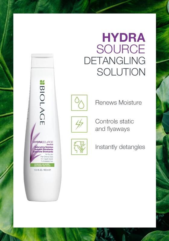 Biolage HydraSource Detangling Solution for Dry Hair | SalonCentric