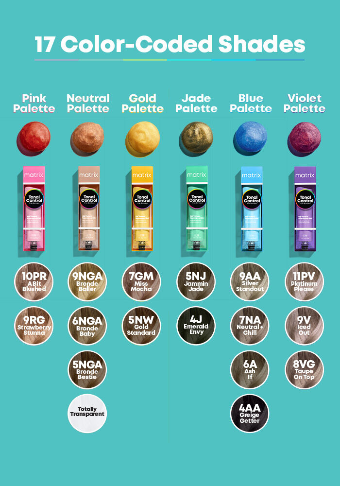 Matrix Tonal Control Pre-Bonded Acidic Gel-Cream Toners