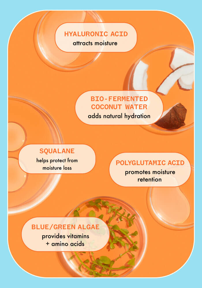 amika Hydro Rush Intense Moisture Leave-In Conditioner with Hyaluronic ...