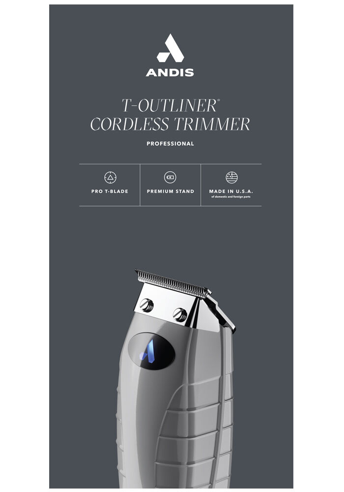 Andis Cordless T-Outliner Trimmer