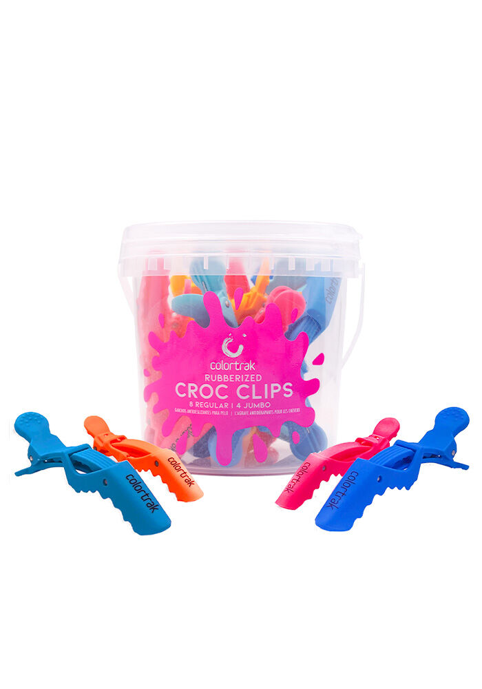 Colortrak Rubberized Croc Clips