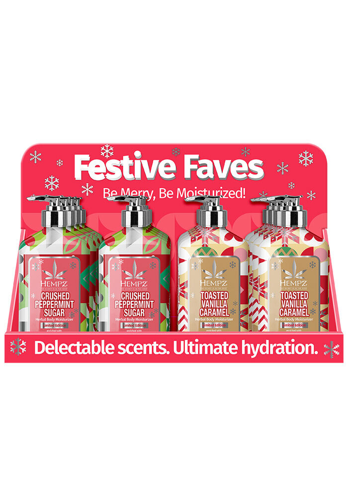 Hempz Festive Faves Display