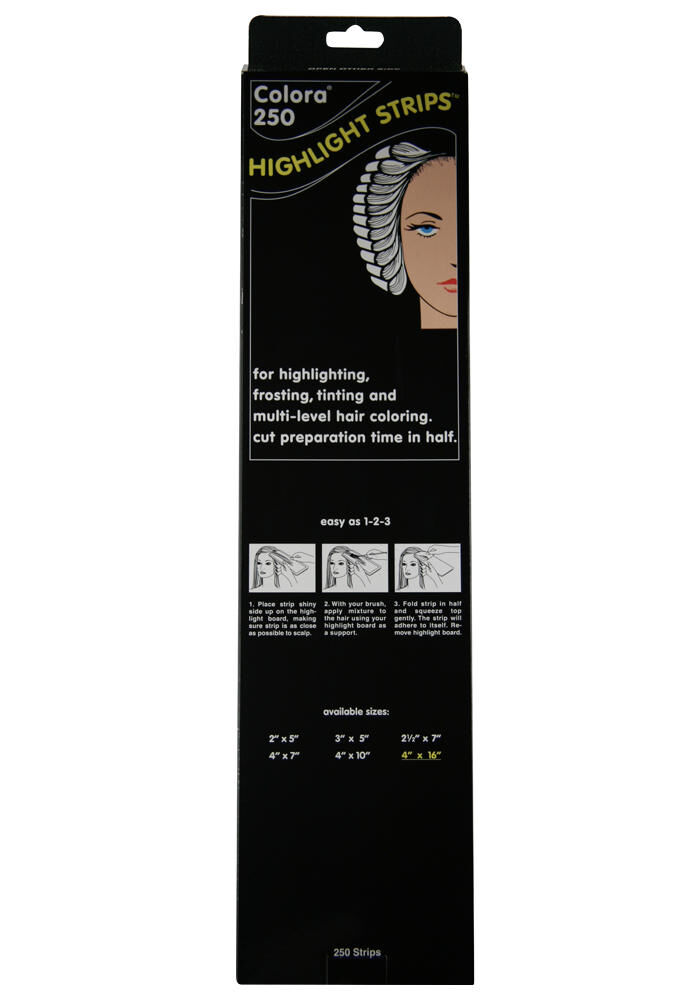 Colora Extra-Long 4x16 Highlight Strip - 250 ct. | SalonCentric