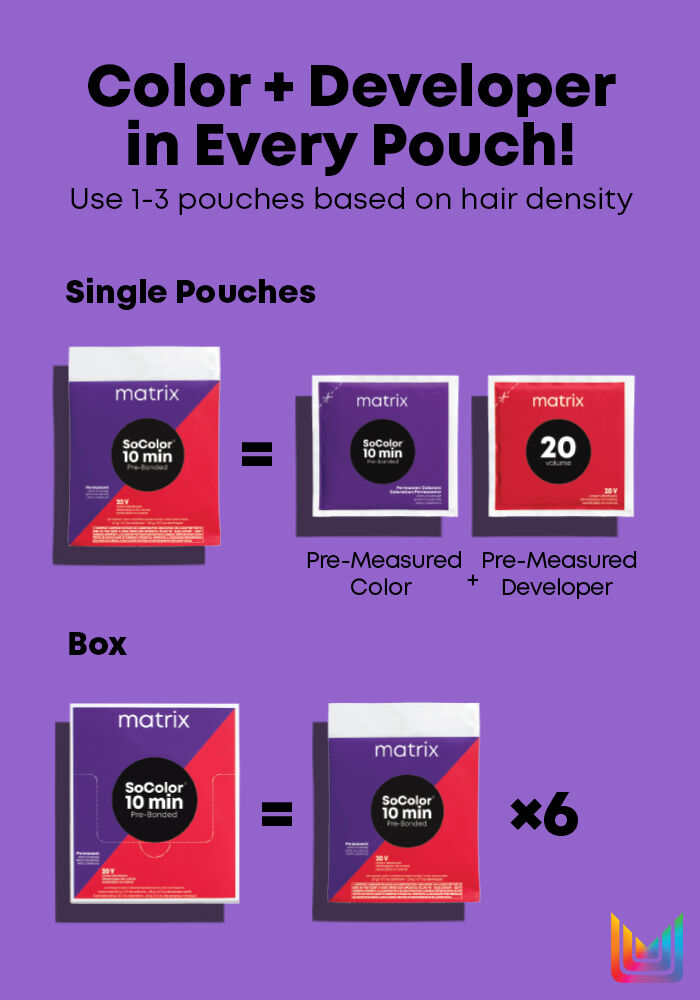 Matrix SoColor SoColor 10 Minute Pre-Bonded Permanent Haircolor ...