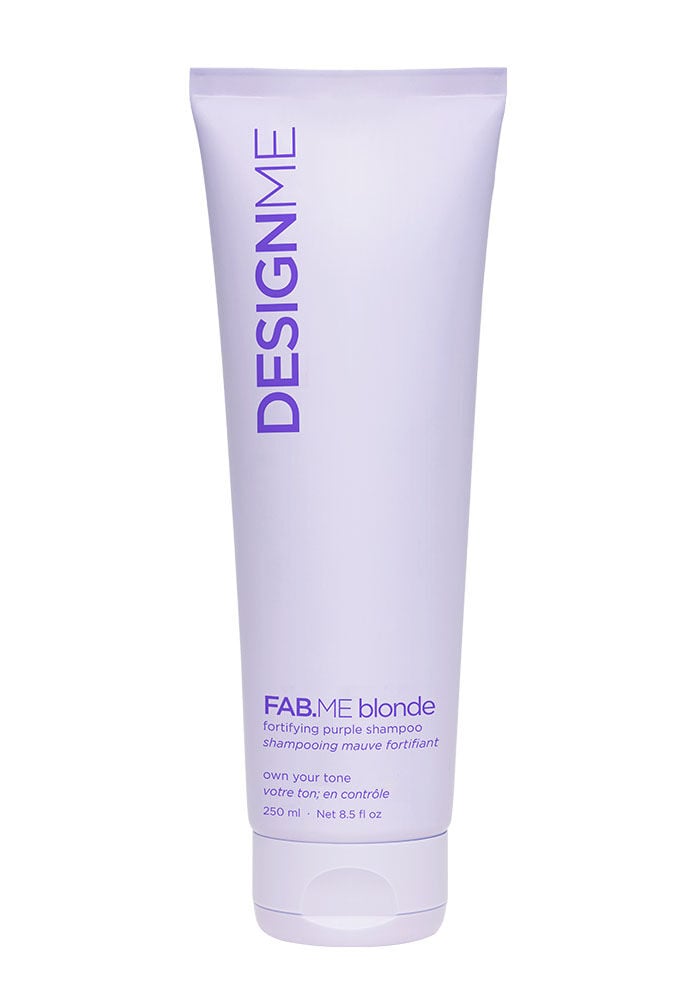 Design.Me FAB.ME Blonde Fortifying Purple Shampoo | SalonCentric