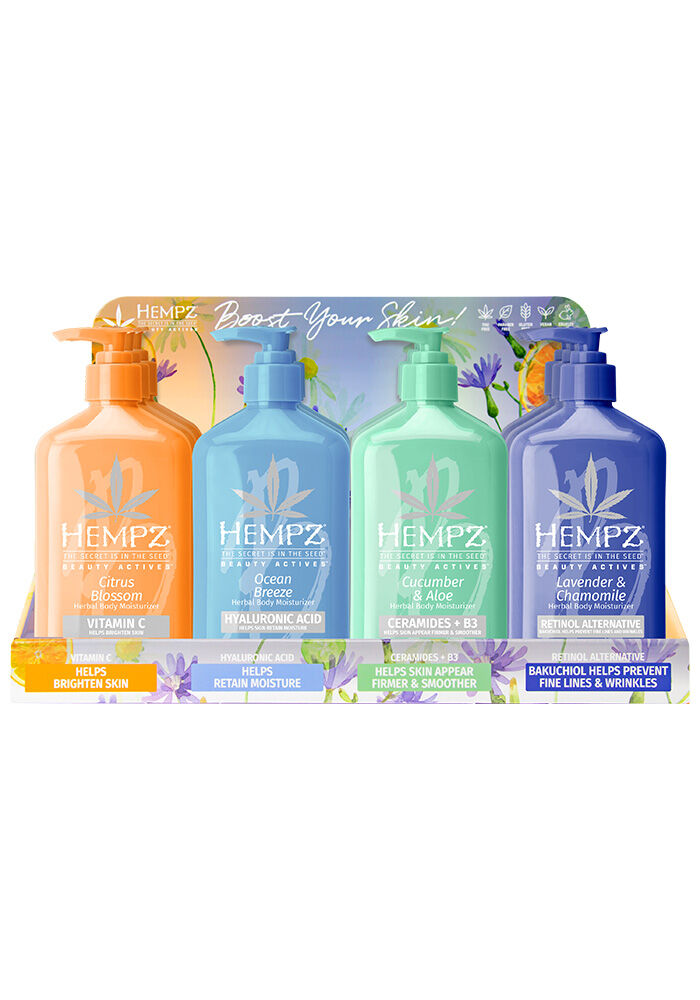 Hempz Beauty Boost Display
