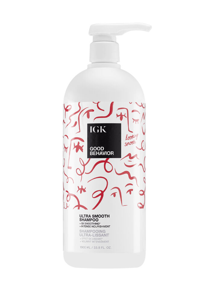 IGK Good Behavior Ultra Smooth Shampoo
