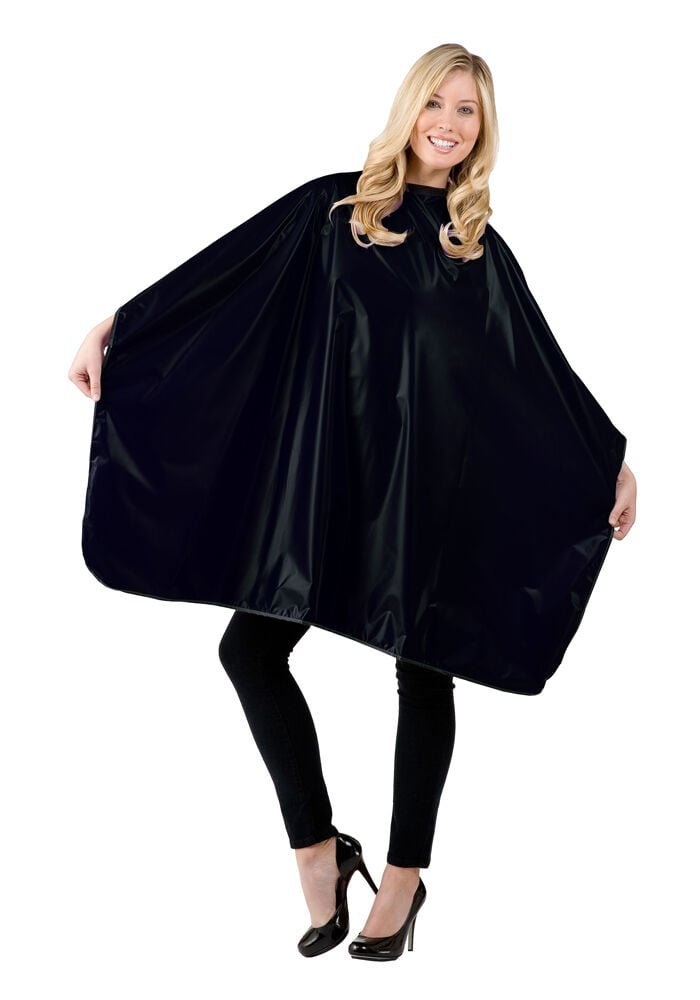Betty Dain Jumbo Shampoo Cape - Black | SalonCentric
