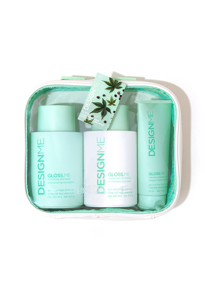 DESIGNME Gloss.ME Hydration & Shine Gift Set | SalonCentric