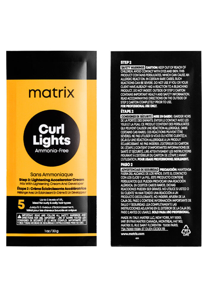 Matrix Curl Lights Step 2: Lightening Accelerator System, 1 oz ...
