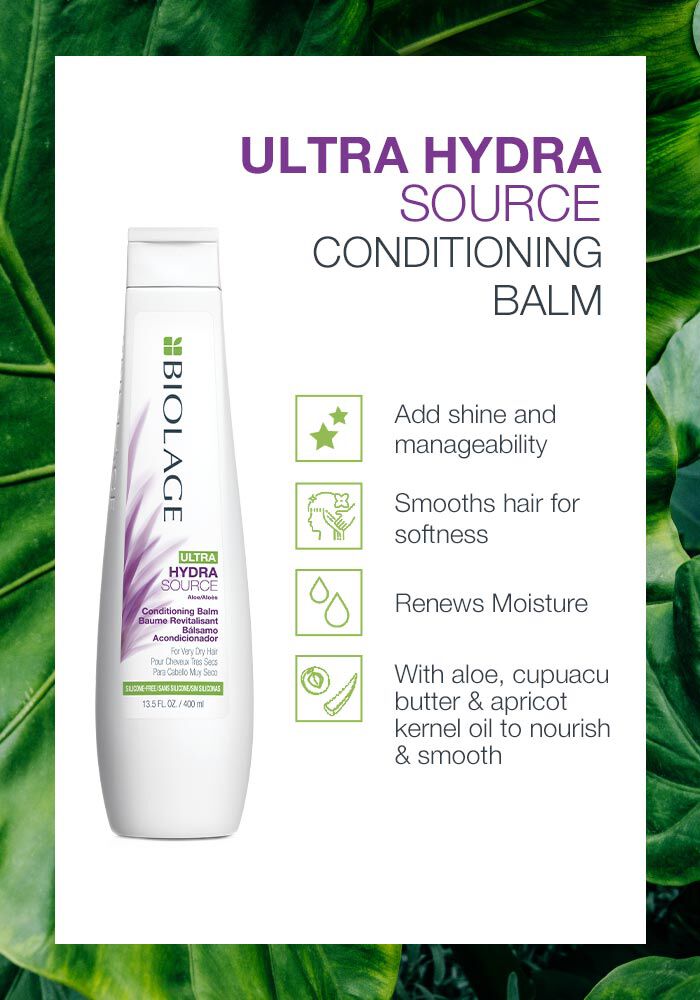 Biolage Ultra Hydra Source Moisturizing Conditioning Balm for Very Dry ...