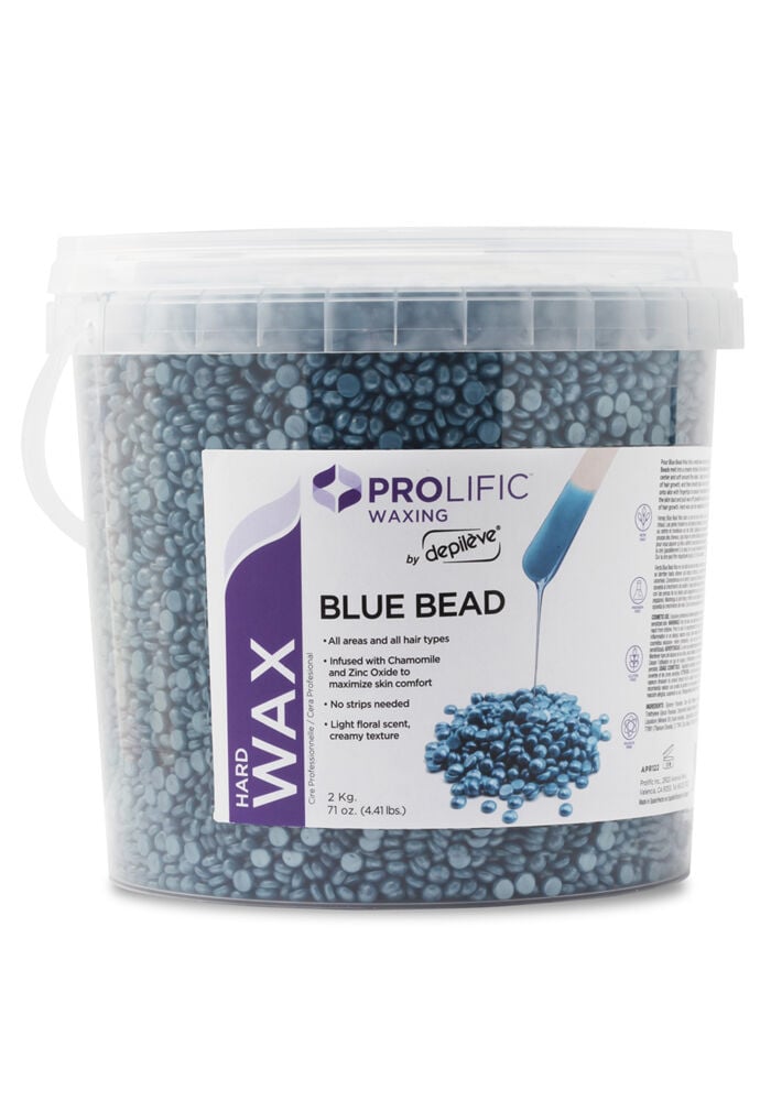 Prolific Blue Bead Hard Wax by Depileve