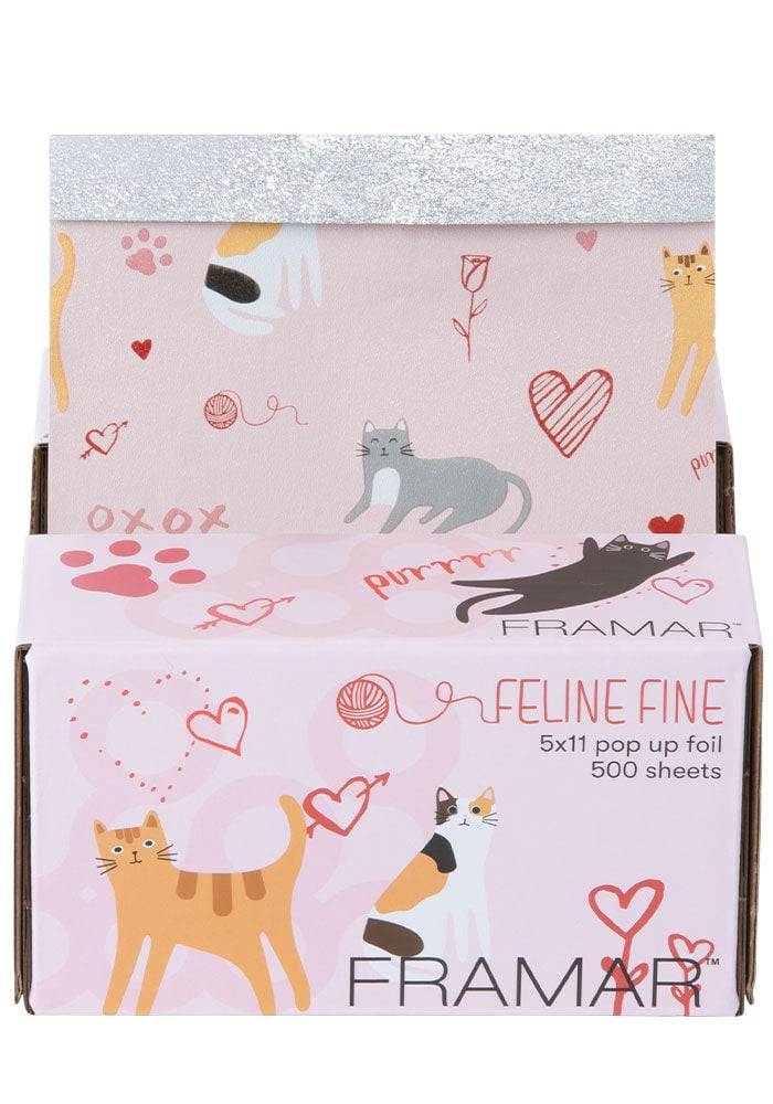 Framar 5"x11" Feline Fine Pop Up Foil - 500 ct.