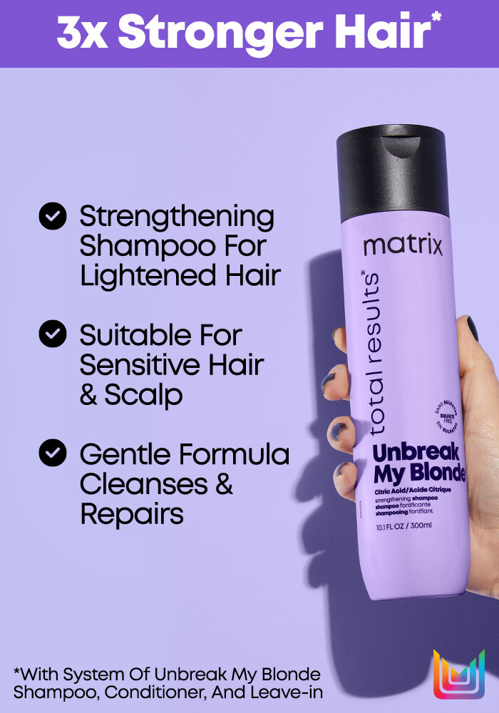 Matrix Total Results Unbreak My Blonde Sulfate-Free Strengthening ...