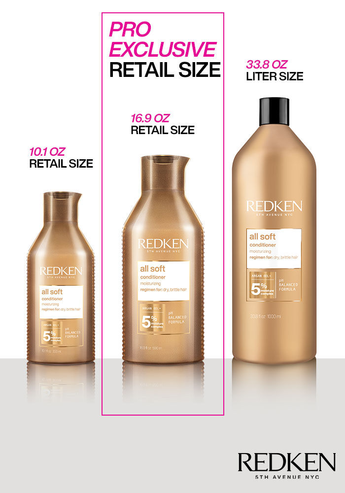 Redken All Soft™ Conditioner with Argan Oil for Dry Hair