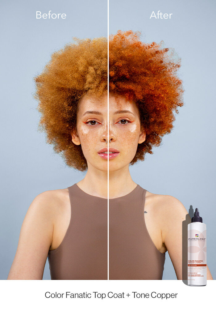 Pureology Color Fanatic Top Coat + Tone Copper