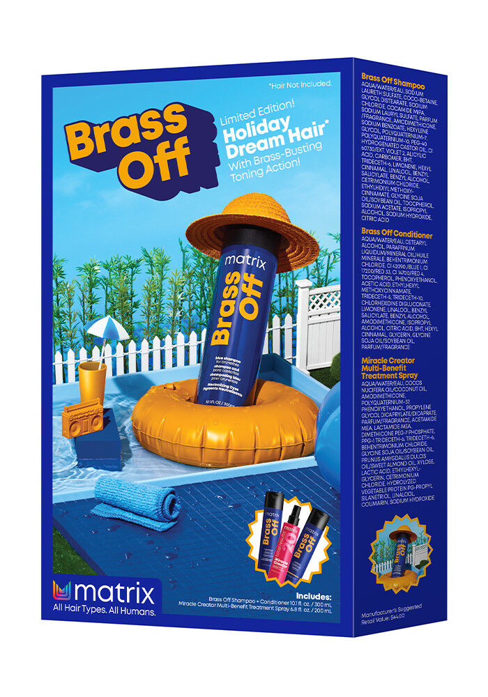Matrix Brass Off Holiday Dream Hair Fantasy Kit