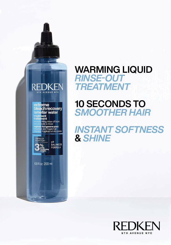 Redken Extreme Bleach Recovery Lamellar Water Rinse Out Treatment ...