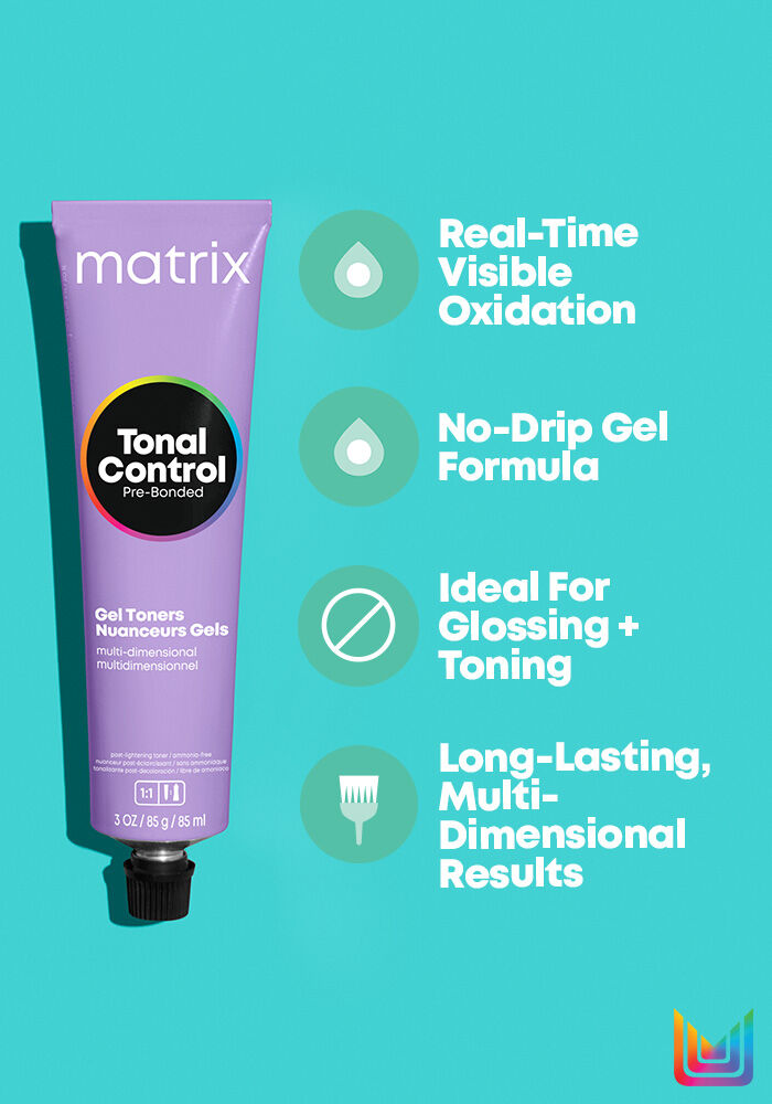 Matrix Tonal Control Pre-Bonded Acidic Gel-Cream Toners