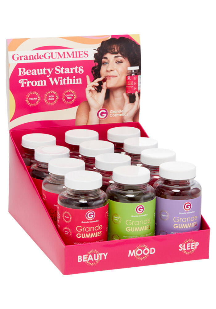 Grande Cosmetics GrandeGUMMIES 12pc Display