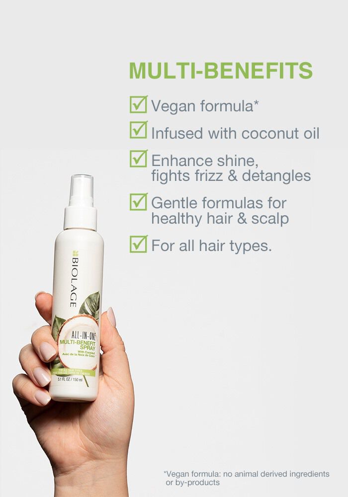 Biolage All-In-One Coconut Infusion Leave-In Treatment Spray | SalonCentric